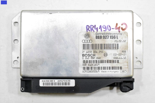AUDI A4 B6 B7 Automatic Gearbox Control ECU Module unit 8E0927156L ...