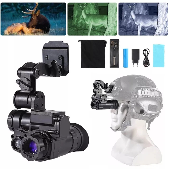NVG10 1080P HELMET Monocular Night Vision Goggles WiFi Tactical Hunting ...