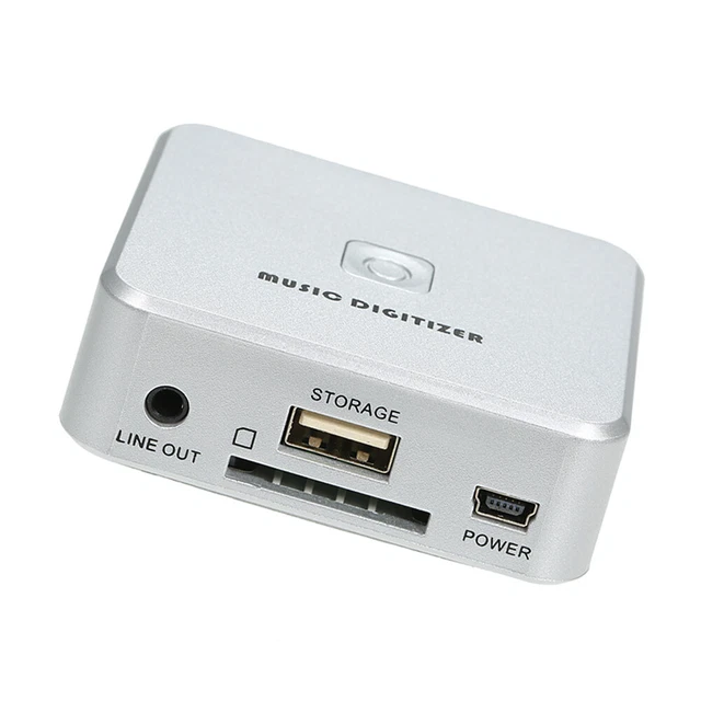 MUSIC DIGITIZER CD MP3 Recorder 128Kbps Portable Audio Capture Box ...