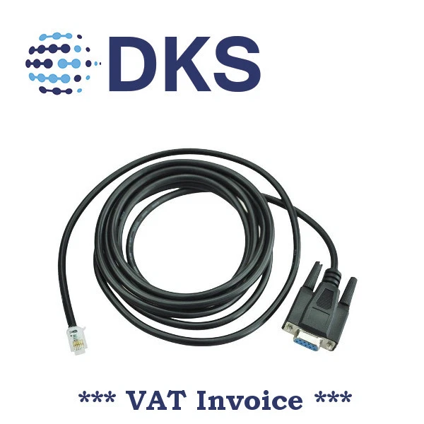 KEYENCE KV KZ RS232 PLC Programming Cable PC-KV KV16/48/300 001262 £19. ...
