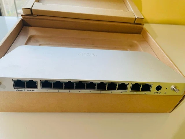 CISCO MERAKI MX68W Cloud-Managed Security Appliance {MX68W-HW} $1,349. ...