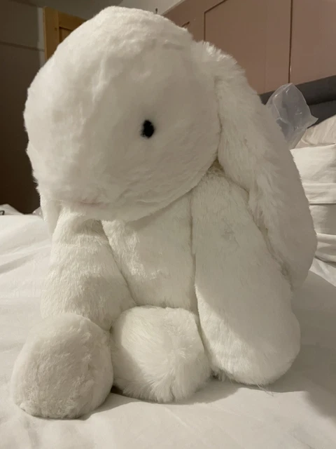 JELLYCAT NEW HUGE Smudge Bunny White Company Exclusive BNWT in ...