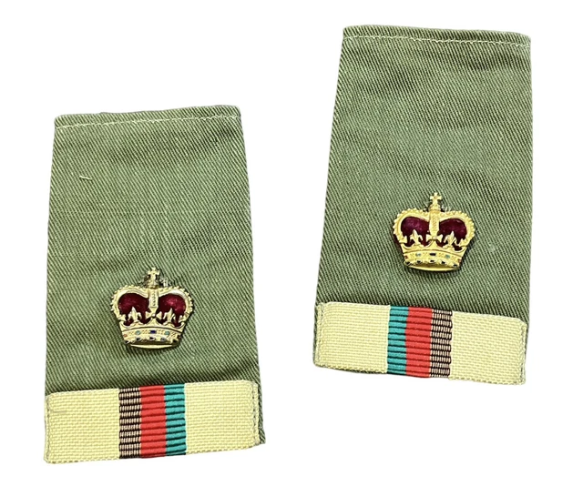 GENUINE 1960/70S BRITISH Army Royal Tank Regiment RTR Slip On Major ...