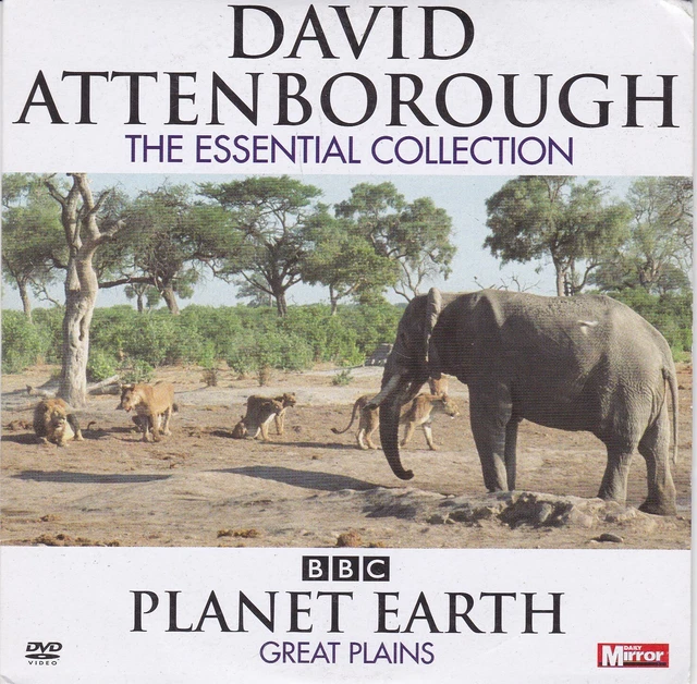 PLANET EARTH GREAT Plains ( DAILY MIRROR Newspaper DVD ) DAVID ...
