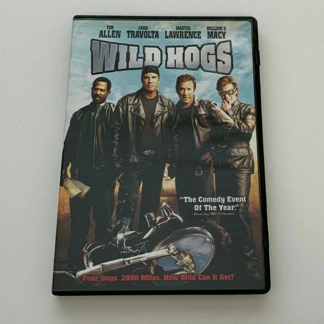 WILD HOGS DVD Tim Allen,, John Travolta Martin Lawrence, William H ...