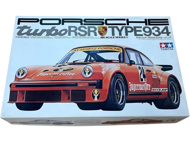 TAMIYA 1/12 PORSCHE Turbo RSR Type 934 Jagermeister Racing Big Scale ...