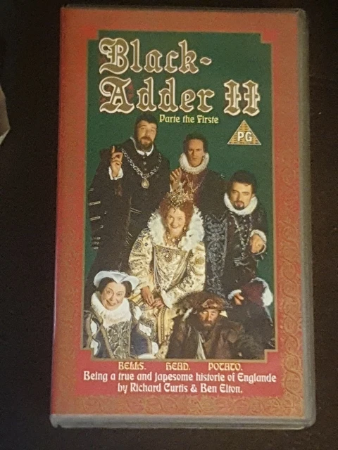 BLACKADDER II ( Two ) : Parte The Firste / VHS / BBC Comedy / Atkinson ...