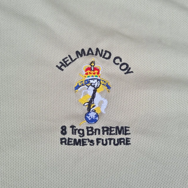 BRITISH ARMY TOUR hot weather sports combat t shirt - HELMAND COY 8 TRG ...