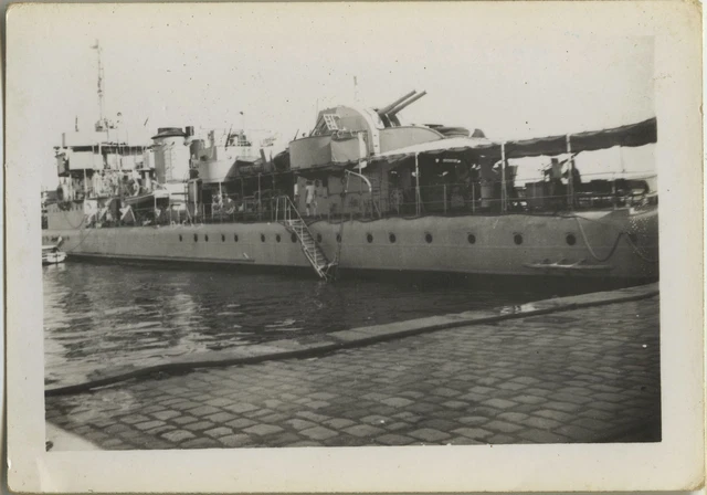 PHOTO ANCIENNE - Vintage Snapshot -Militaire Bateau Marine Guerre ... PHOTO ANCIENNE - Vintage Snapshot -Militaire Bateau Marine Guerre ...