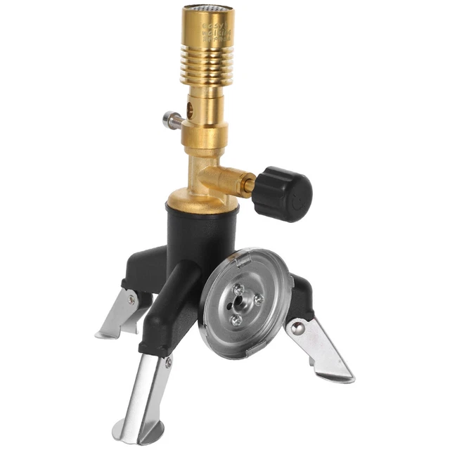 BUNSEN BURNER EQUIPMENT Laboratory Brass Bunsen Burner Gas Portable And ...