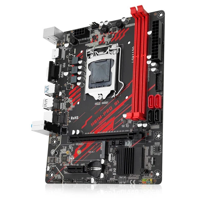 H8M PRO S1 Motherboard LGA 1150 Motherboard Support Pentium Core I3 I5 ...
