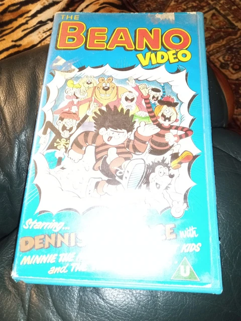 NICE RARE ORIGINAL The Beano Vhs Video Cassette,Case, 1993, 52 Mins ...