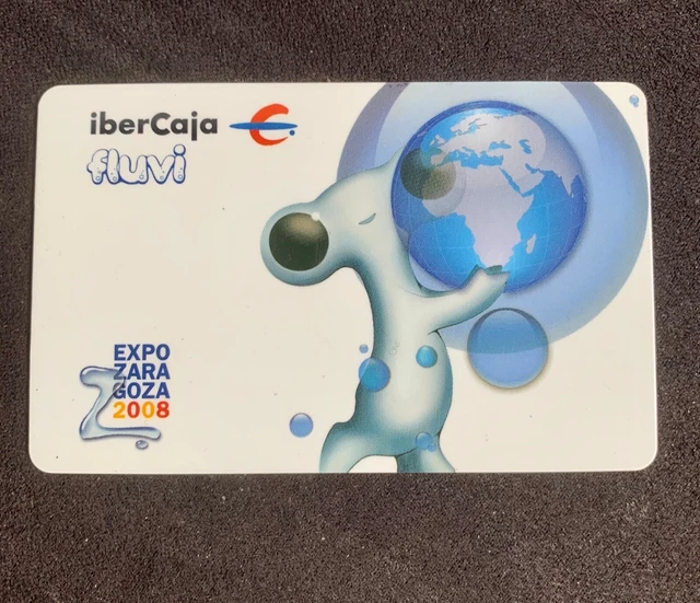 ORIGINAL TARJETA CARD ACCESO ACCESS EXPO ZARAGOZA 2008 EXPOZARAGOZA ...