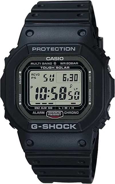OROLOGIO DA UOMO CASIO G-SHOCK GW-5000U-1JF GW-5000 Radio Solare Digitale Made in JAPAN EUR 252 ...
