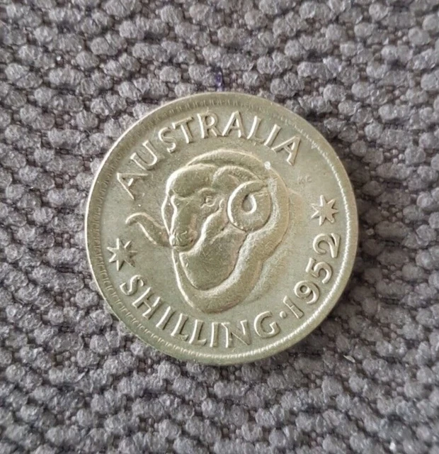 1952 AUSTRALIAN SHILLING - King George VI $3.76 - PicClick AU