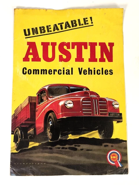 AUSTIN COMMERCIAL VEHICLES A30 A40 1954 Sales Brochure #1163 £14.99 ...