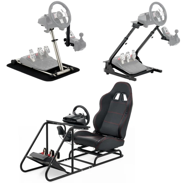 VEVOR RACING SIMULATOR Cockpit Steering Wheel Stand For G29 PS4 G920 ...
