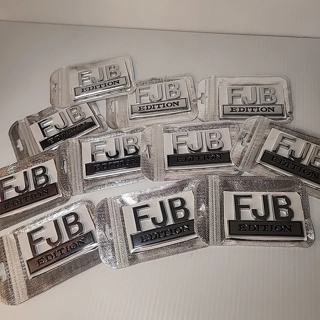 TRUMP ÉDITION FJB voiture emblèmes camion SUV voiturette de golf LOT de ...