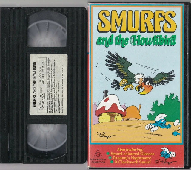 SMURFS AND THE Howlibird VHS Video Tape Vintage EUR 3,60 - PicClick FR