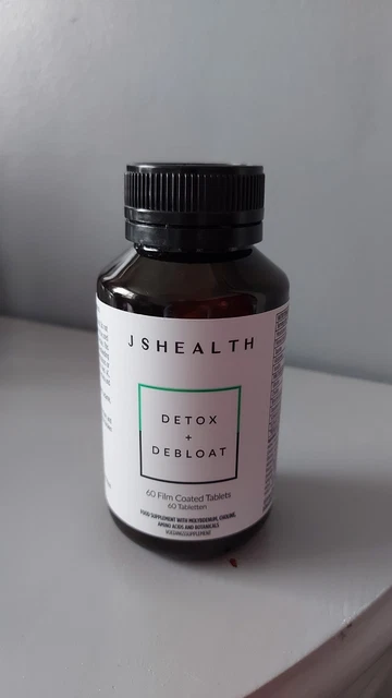 JSHEALTH DETOX & Debloat 60 Tabkets New 1 Month Supply £39.20 - PicClick UK