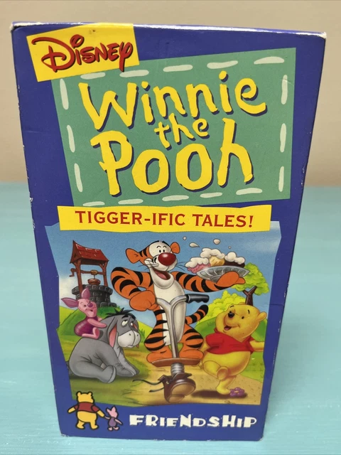 DISNEY’S WINNIE THE Pooh Tigger-ific Tales Friendship VHS Video Tape £8.93 - PicClick UK