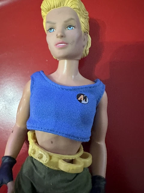 FIGURINE ACTION MAN vintage action Figurine Natalie Poole - Hasbro 1996 ...