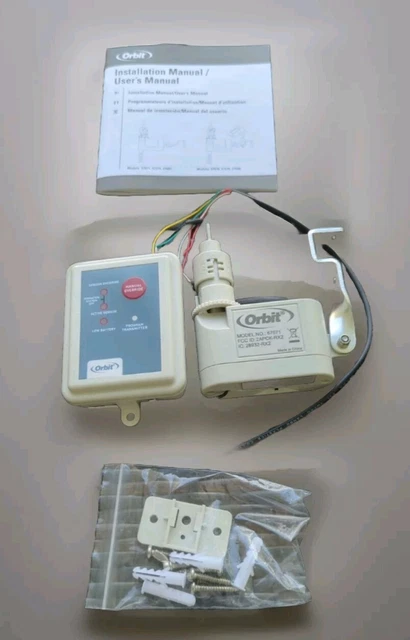 ORBIT 57071 WIRELESS Rain & Freeze Sensor Adjustable Sensitivity ...