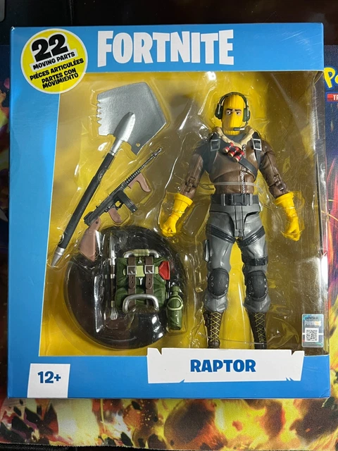 FORTNITE - RAPTOR DELUXE 7-INCH ACTION FIGURE - McFarlane Toys - NEW ...
