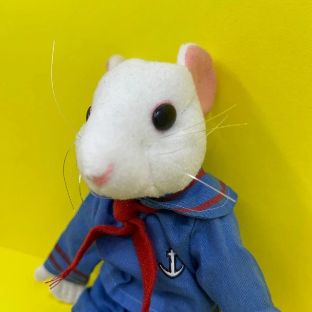 STEWART STUART LITTLE Mouse Movie Mini Sailor Beanie Plush Soft Toy ...