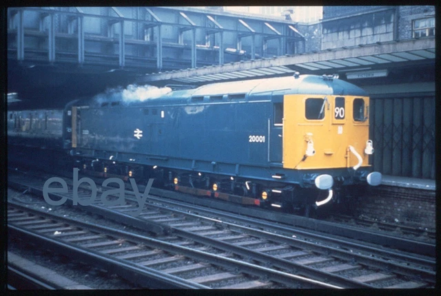 35MM SLIDE - Class 70 - 20001 at London Victoria station. £1.99 ...