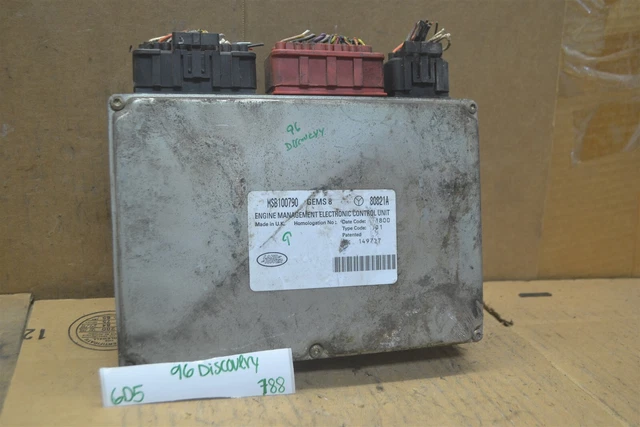 97-99 LAND ROVER Discovery Engine Control Unit ECU MSB100790 Module 788 ...