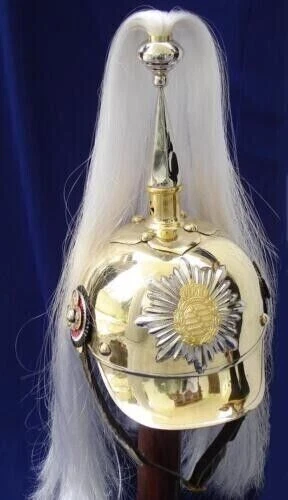 BRITISH HOUSEHOLD CAVALRY Life Guard Parade Helmet With Natural Color ...