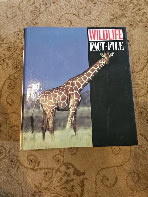 VINTAGE 90S WILDLIFE Fact File Cards 200+ Cards Groups 1-11 $49.95 ...