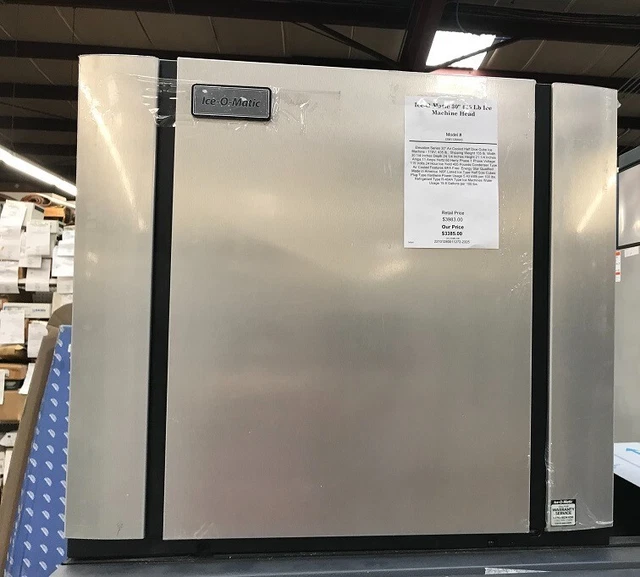 ICE-O-MATIC ELEVATION CIM1136HA 30" Air-Cooled Half Cube 932 lb Ice ...