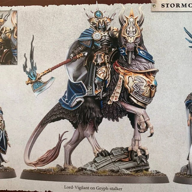 WARHAMMER AGE OF Sigmar Stormcast Eternals Lord-Vigilant on Gryph ...