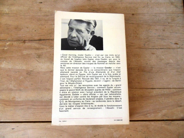 CONDOR L'ESPION ROMMEL de john eppler EUR 5,00 - PicClick FR