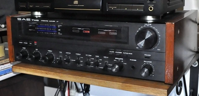 AMPLIFICATORE SAE TWO A7 fianchetti in legno massello EUR 350,00 ...