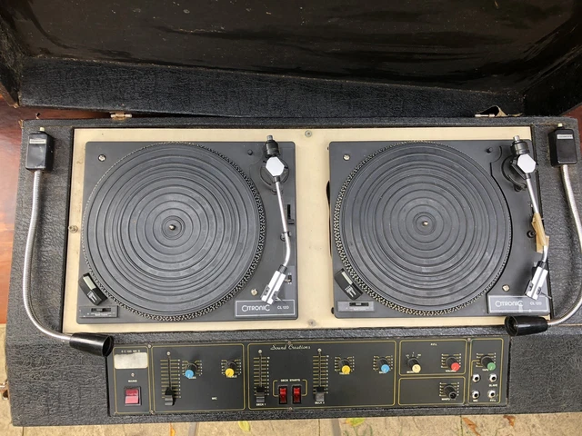 VINTAGE CITRONIC ANALOGUE Mono CL12D Twin Decks Console Spares 70s £250 ...