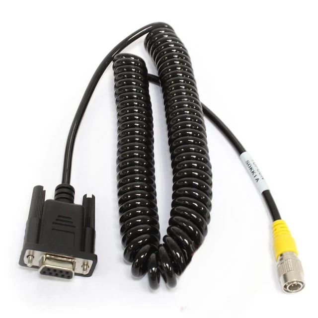 COMPACT 9 PIN Cable for Total Station and Data Collector Accessibility ...