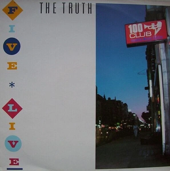 THE TRUTH FIVE Live NEAR MINT I.R.S. Records Vinyl LP EUR 10,56 ...