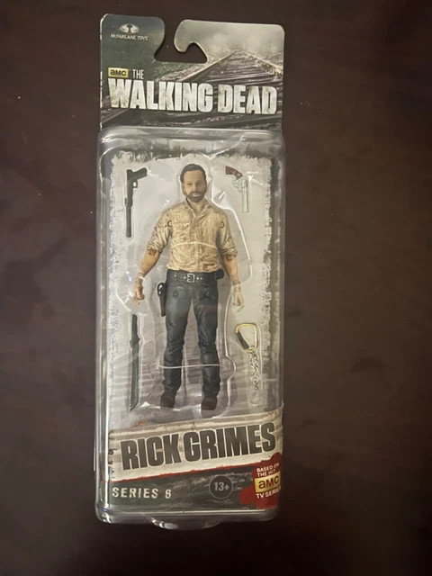 THE WALKING DEAD Rick Grimes Series 6 McFarlane Action Figure TWD AMC ...