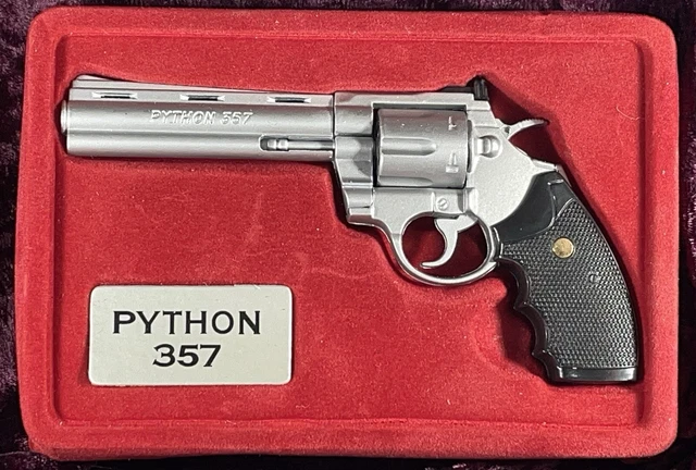 1:2,5 SCALE- Colt Python Model 357 Revolver - Miniature Gun Pistol $24. ...