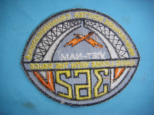 VIETNAM WAR PATCH, US 362nd SIGNAL Co. TROPOSPHERE SCATTER ...