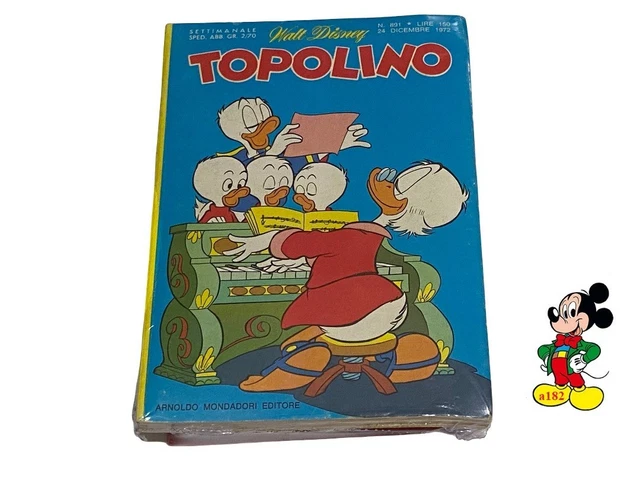 TOPOLINO N°891 + VOLUME : I PENSIERI DI... PAPERONE 1972 EUR 55,00 ...