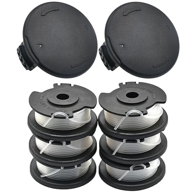 UPGRADE YOUR STRING Trimmer GrassEater Spool Line and Cap Cover for ...