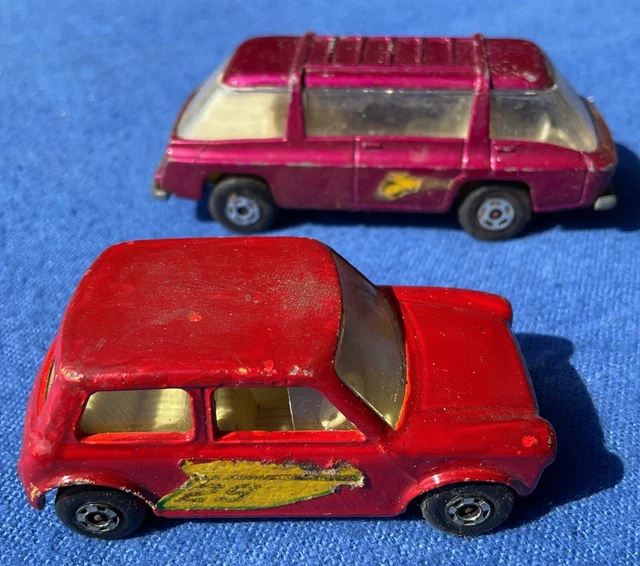 1970 MATCHBOX SUPERFAST Racing Mini & Freeman Inter 1:64 die-cast ...