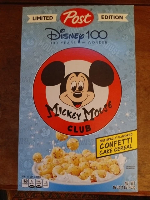 NEW LIMITED EDITION Post Disney 100 Years Of Wonder Mickey Mouse Club ...
