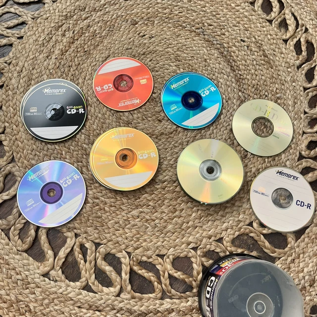 MEMOREX MUSIC COOL Colors CD-R 30 pk 40X 700MB 80 min $15.00 - PicClick