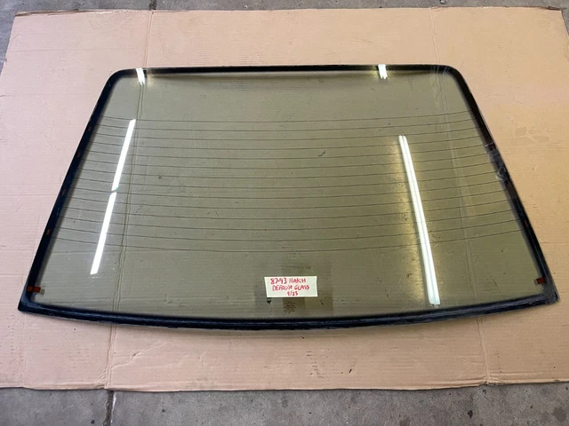 87-93 FORD MUSTANG Rear Hatchback Glass Window w/ DEFROST OE Carlite ...