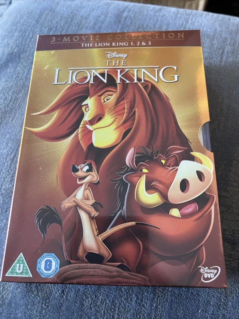THE LION KING 3 Movie Collection, [Dvd Box Set] [Disney] New & Sealed £ ...